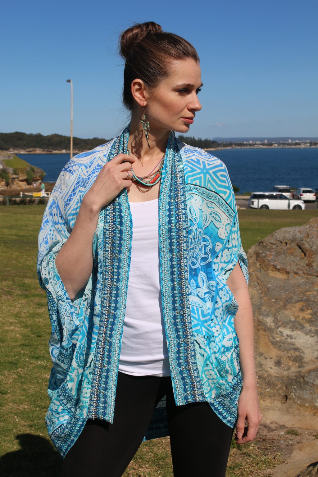 Luna Short Cape - Fashion Spectrum